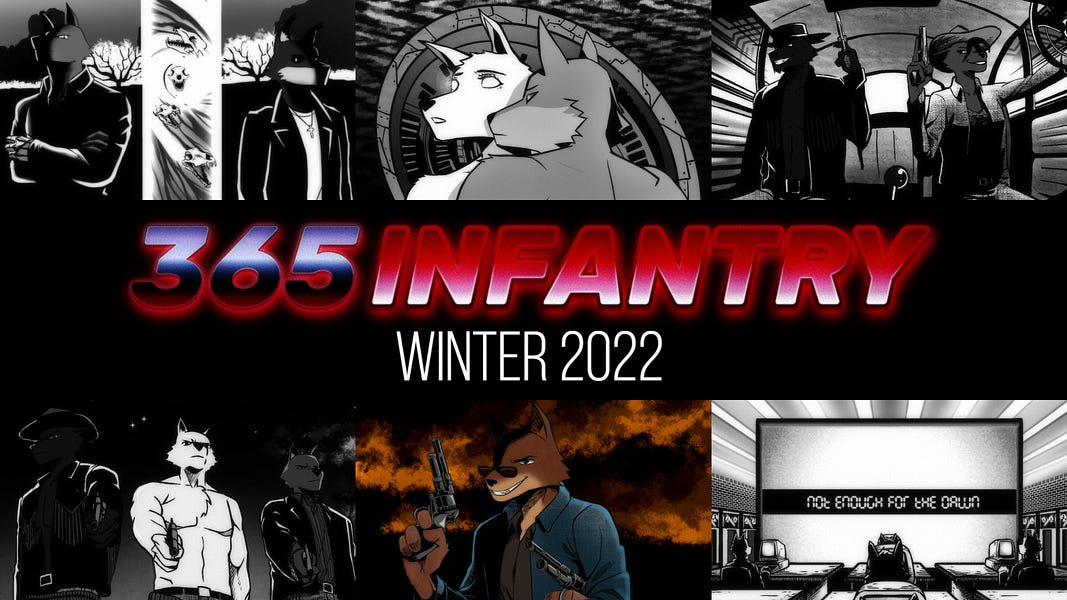 365 Infantry #3 Debuts Electric Tales - by Jacob Calta