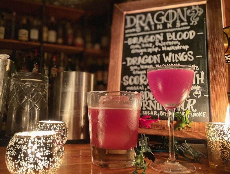 How to Prep a Cocktail Theme Night: House of the Dragon Edition