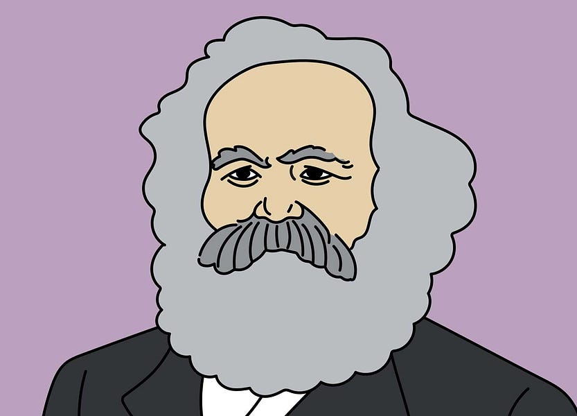 Goodbye Mr. Marx - by Darren Allen - Expressive Egg