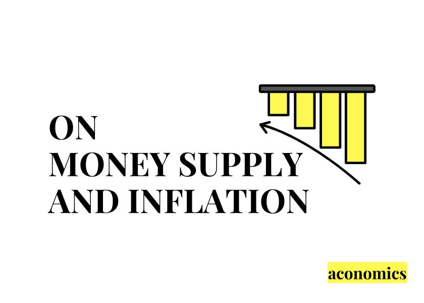 On Money Supply and Inflation - by AJ Aconomics - Aconomics