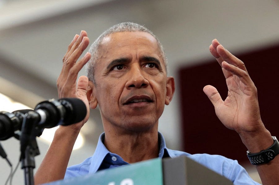 Whatever happened with that crowd in Michigan, Obama really couldn't ...