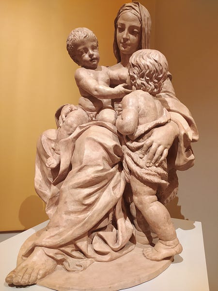 Virgin Mary sculpture - by Titus Techera