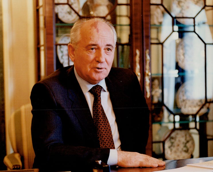 Happy birthday to Mikhail Gorbachev! - by Titus Techera