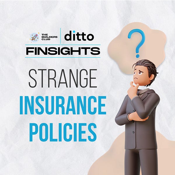 Top 4 strange insurance policies you must not have heard of!