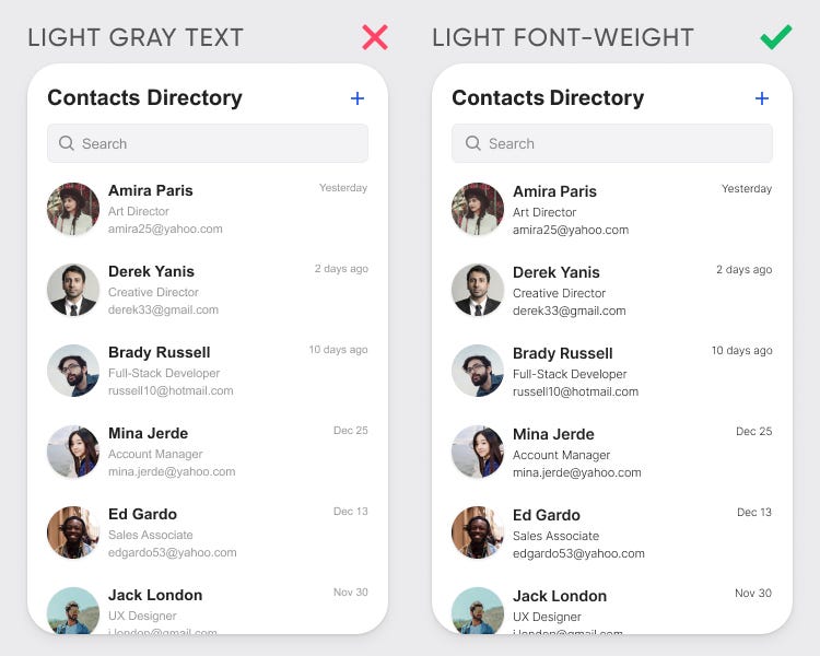 A More Readable Alternative to Light Gray Text - by Anthony