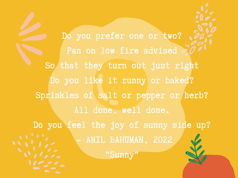 Writing InstaPoetry - by Anil Bahuman