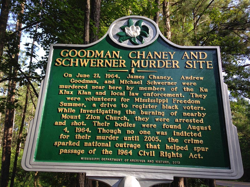 Remembering James Chaney, Michael Schwerner and Andrew Goodman