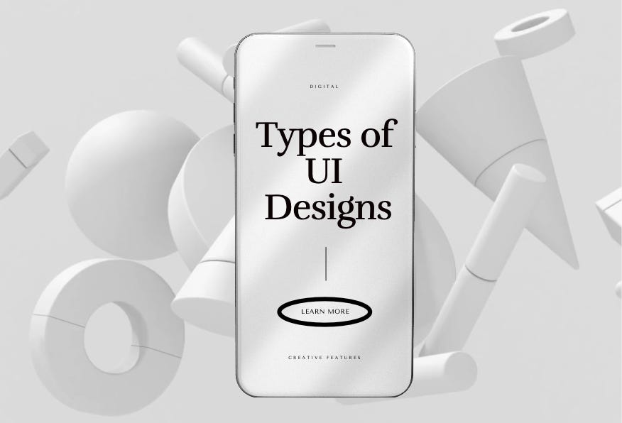 Types Of Possible UI Design Patterns - Incora