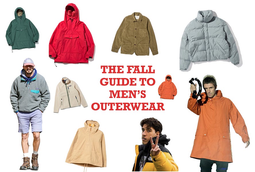 The fall guide to men's outerwear - sprezza