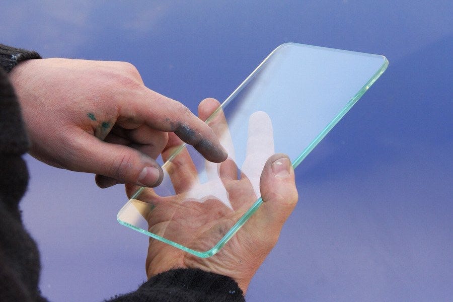 Seeing Through Glass - by Reggie James