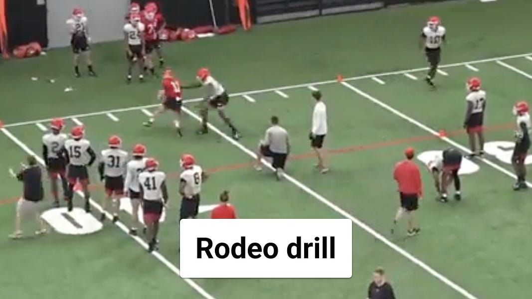 How to corral an elusive quarterback - by Craig Roh