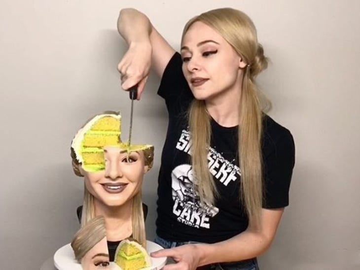 The Symbolism of Hyper-Realistic Cakes - by Lisa