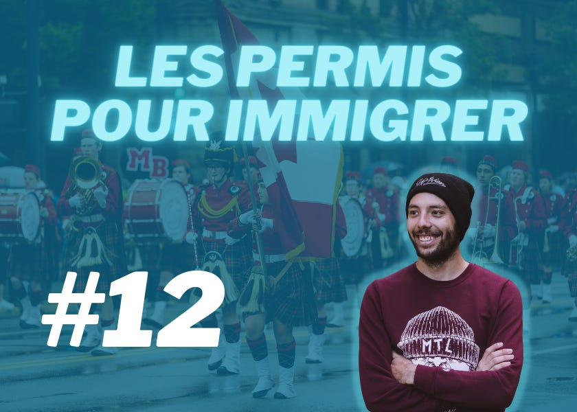 11 permis pour immigrer au Canada - by Bastien Planchat