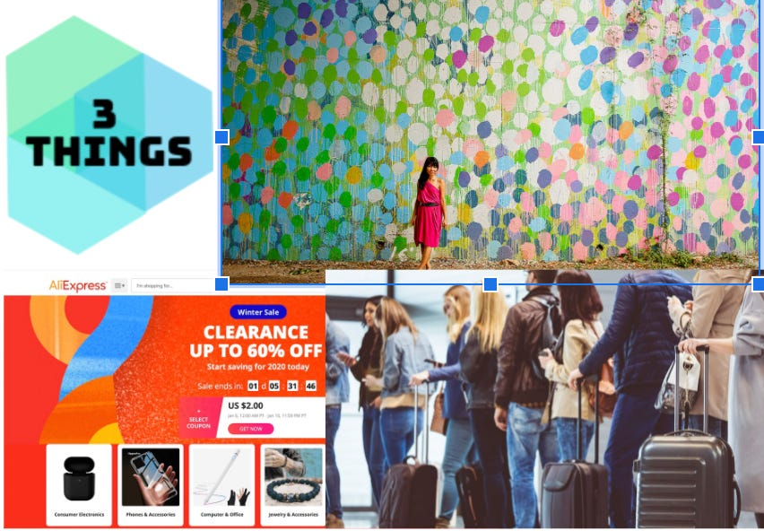 3 Things: - by Elaine Zelby - 3 Things