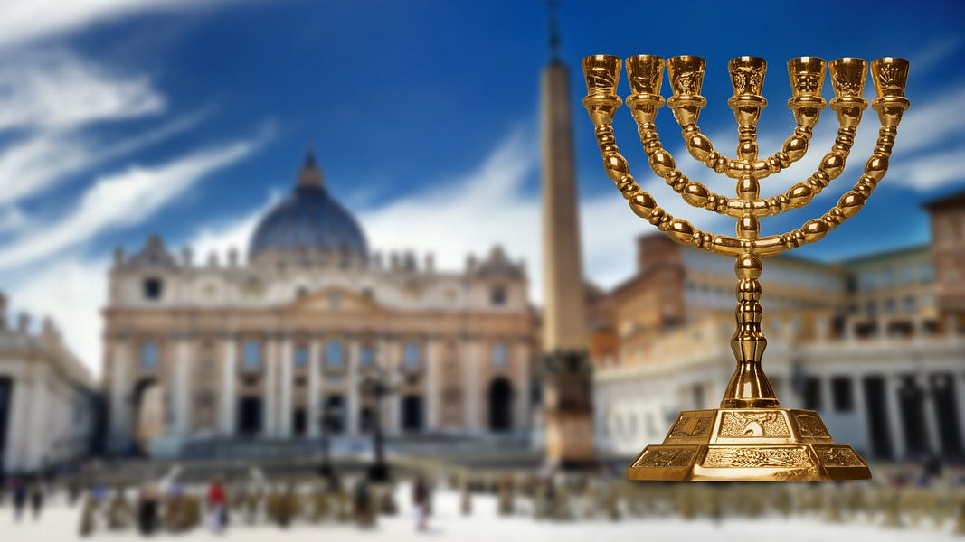 Did the Vatican steal the temple Menorah? - by Tony McMahon