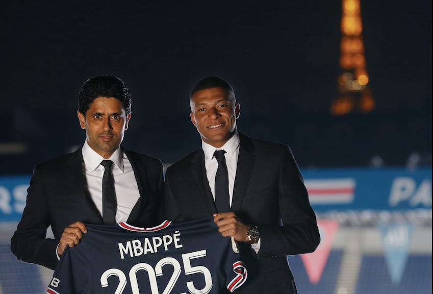 A escolha de Mbappé - António Tadeia