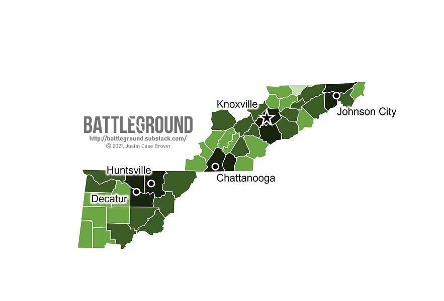 Nickajack: The Failed Appalachian State - by Justin Brown