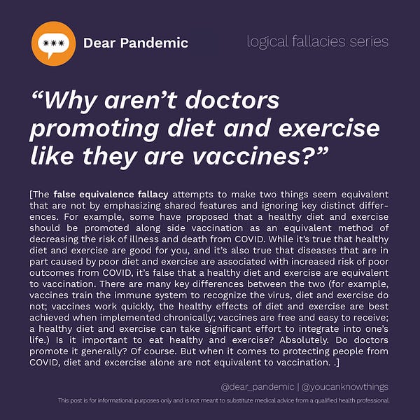 ⚠️Series on Logical Fallacies - False Equivalence⚠️