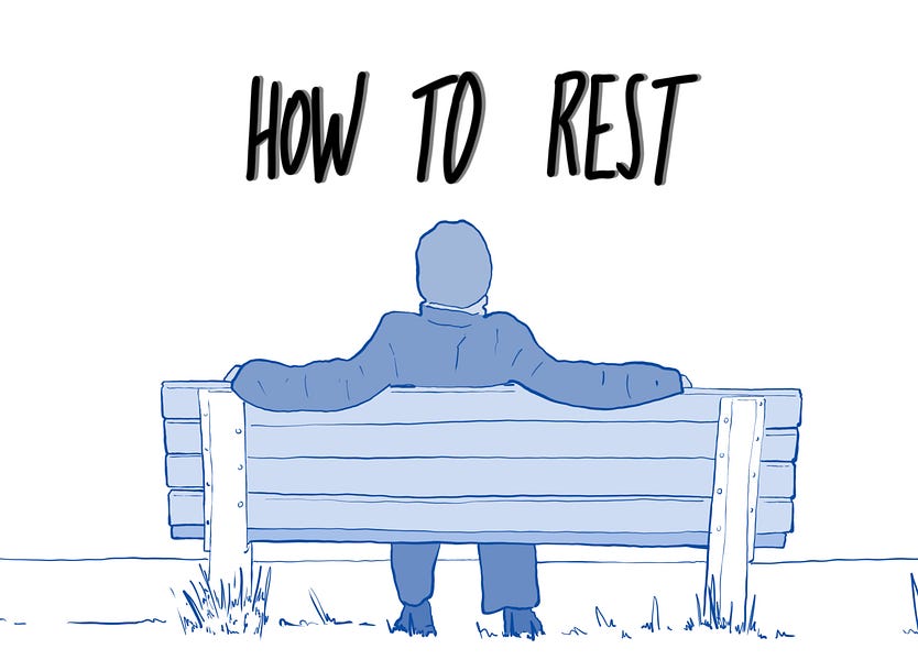 How To Rest - by Denys - Digital Hygiene