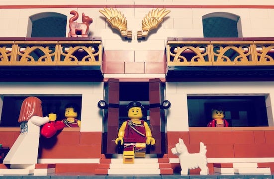 Lego Roman Villa - by Eidolon - Idle Musings