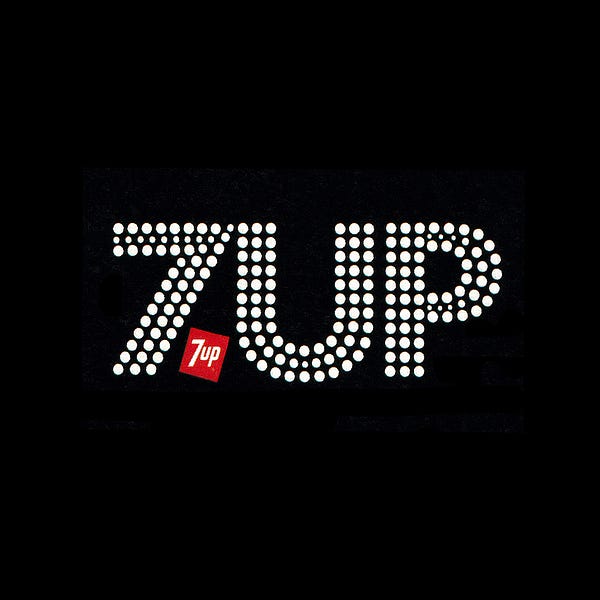 Logo Design History: 7UP - by Richard Baird