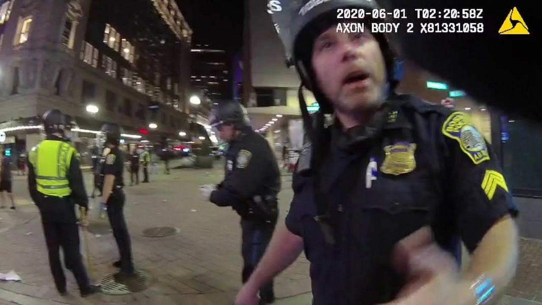 Boston Cop Who Bragged About Running Down Protesters Back On Full Duty