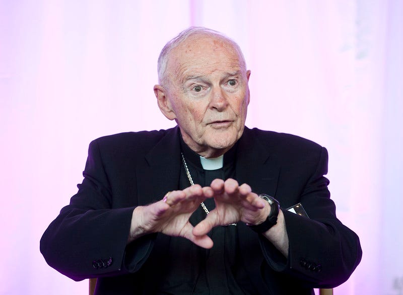 McCarrick criminally charged for abuse. Here's what you need to know