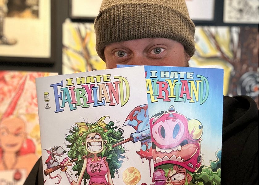 Gert Returns To Comic Shops! - by Skottie Young