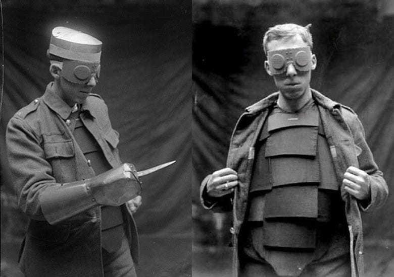 Dr. Brewster, Lunatic Armorer of WWI - by Matt Osborne