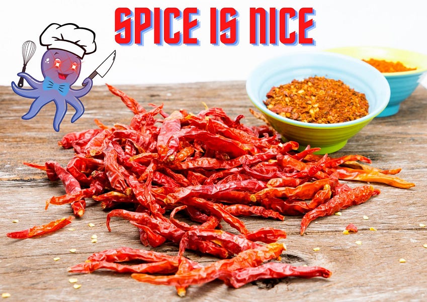 Spice is Nice - by BowTiedOctopod - Cooking with Octopod
