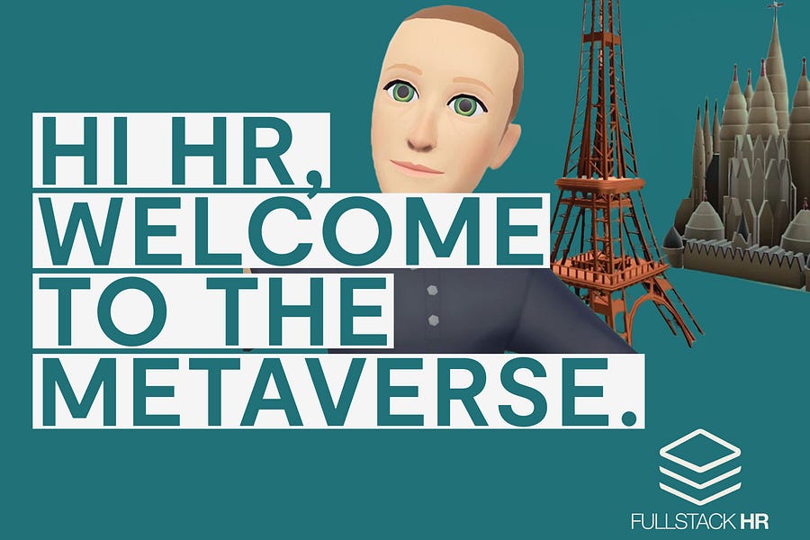 Hi HR, welcome to the metaverse. - by Johannes Sundlo