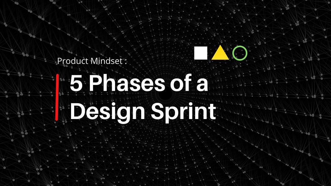 5 Phases of a Design Sprint - Product Mindset's Newsletter