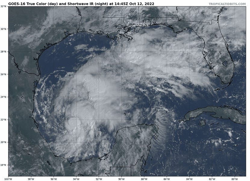 Julia's Child: Hurricane Watch Weekly Column for October 12th