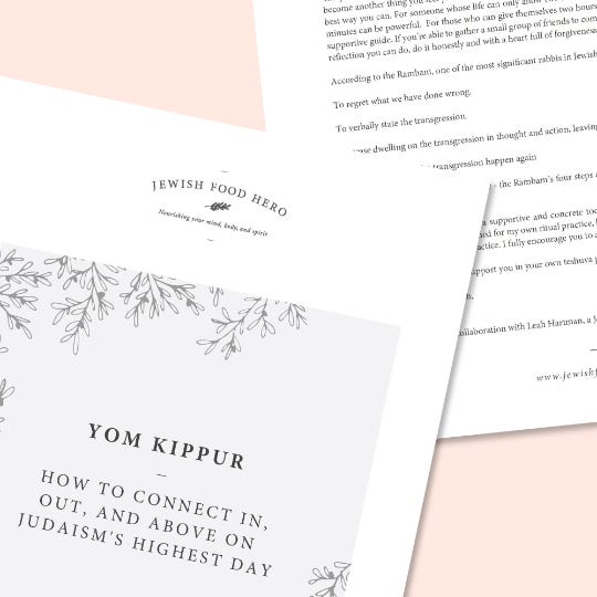 Therapeutic Writing Exercises For Our Yom Kippur