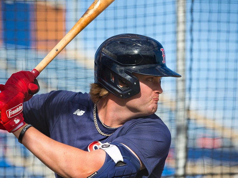Blaze Jordan lifts Salem - by James (Red Sox MiLB)