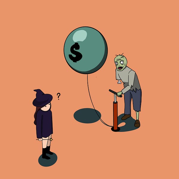 Spooky Inflation - by Ryan Yo - Layman Street