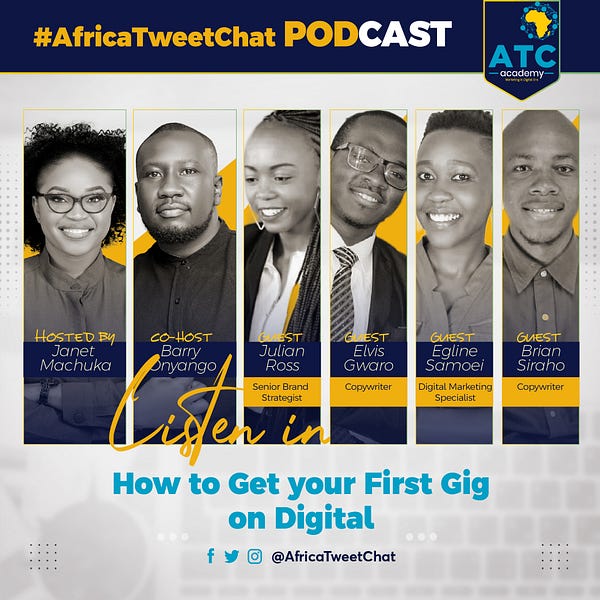 How to Get Your First Gig on Digital - by Janet Machuka