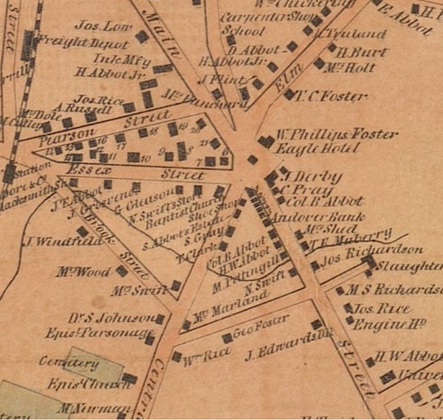 Daniel Logue, tailor, Under the Baptist Church