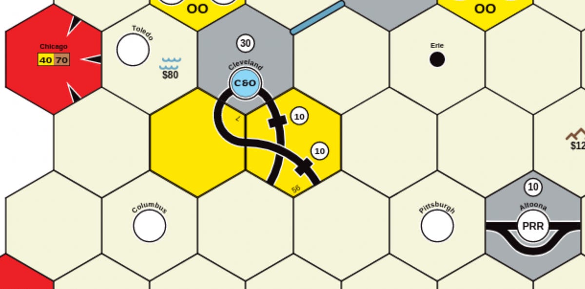 Starting the C&O - by Tom - 18xx Mistakes