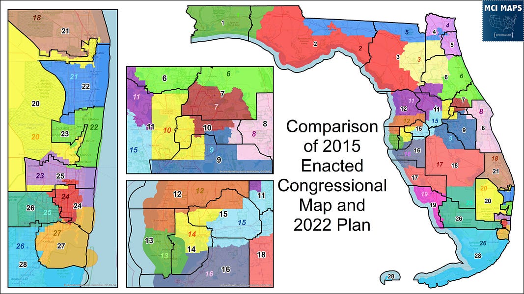 Issue #48: A Detailed Look at Florida's New Congressional Districts