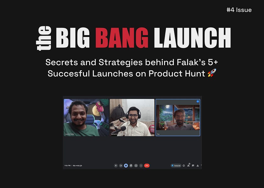 🚀 TBBL#5: Secrets and Strategies behind Falak’s 5+ Succesful Launches ...