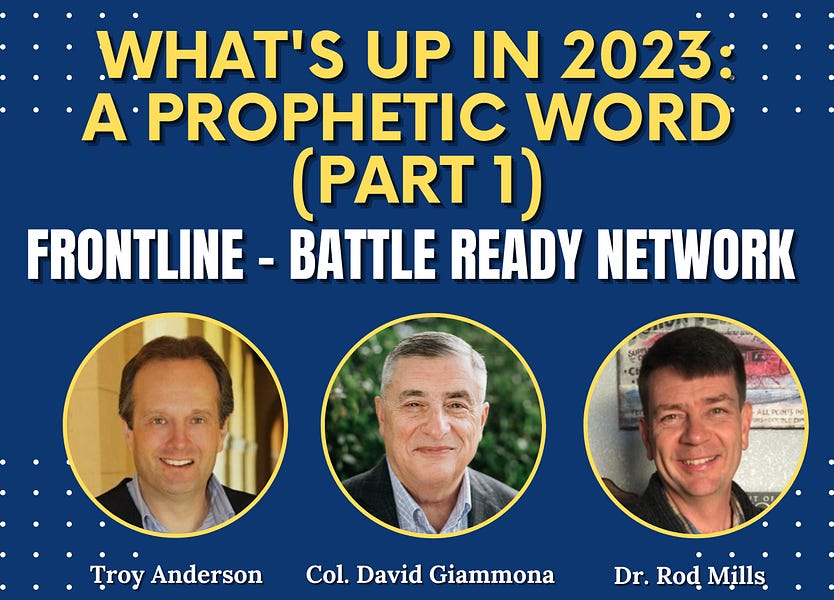 What's Up in 2023: A Prophetic Word with Dr Rod Mills | Frontline ...