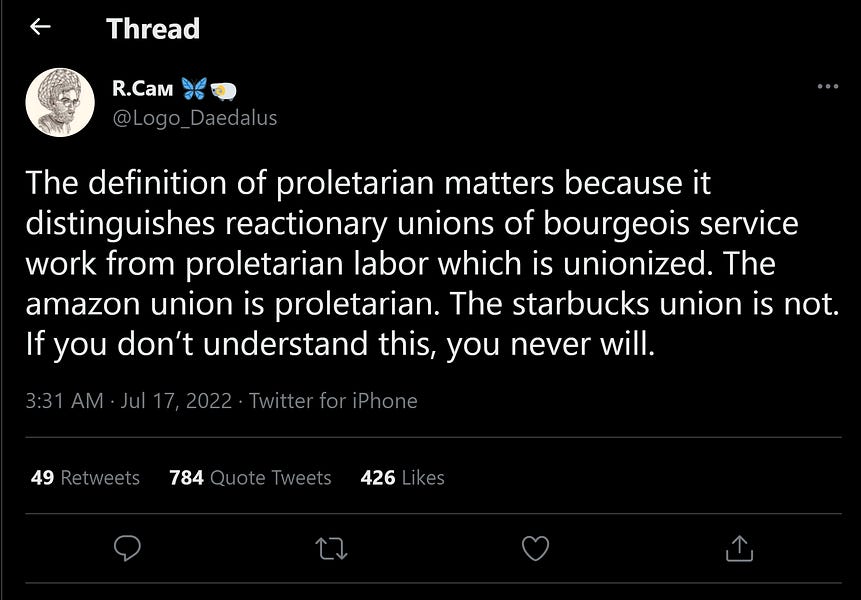 The Proletariat and Productive Labor: The consequences of bourgeois ...