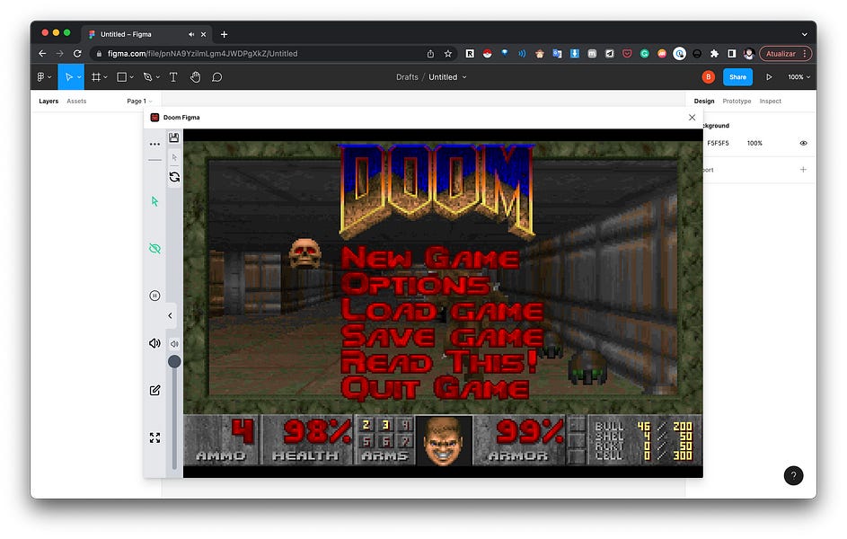 #421 – Como jogar Doom usando o Figma (sim!)