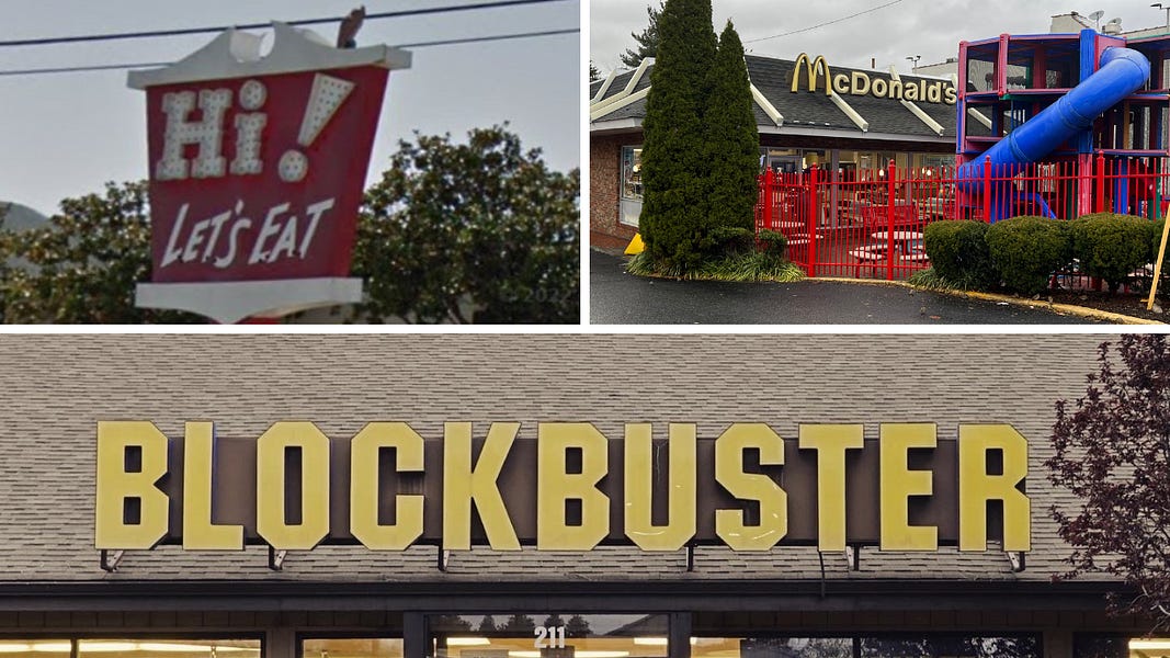 Still making it a Blockbuster night; historic Dallas garage with far ...