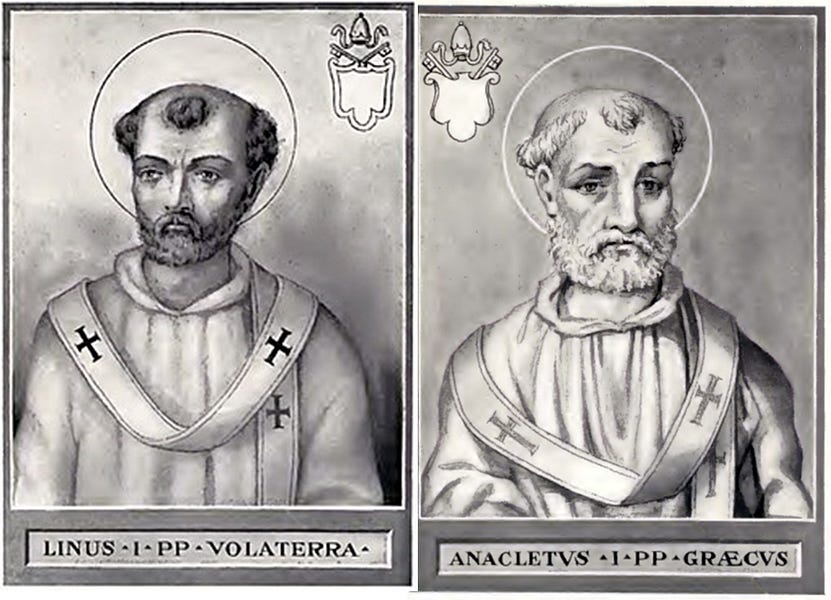 The Lives and Times of the Popes: St. Linus and St. Anacletus