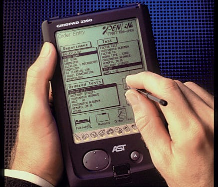 The Tandy Zoomer -- The x86 PDA before the Palm Pilot