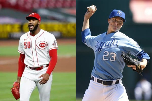 Zack Greinke and Amir Garrett, Come On Down!