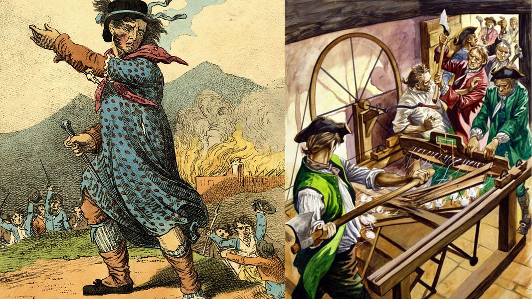 The Luddites and Linus Torvalds - by Dave Greene