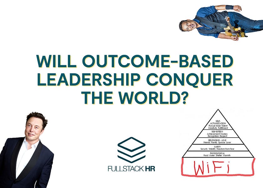 Will outcome-based leadership conquer the world?